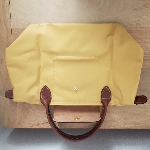 Longchamp | Bags | Longchamp Le Pliage Small Nylon Short Handles Tote ...